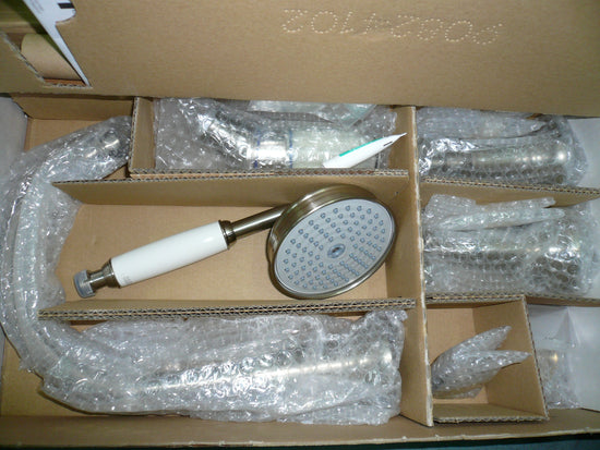 Hansgrohe Axor Montreux 16546820 4-hole rim mounted bath mixer w/cross ...