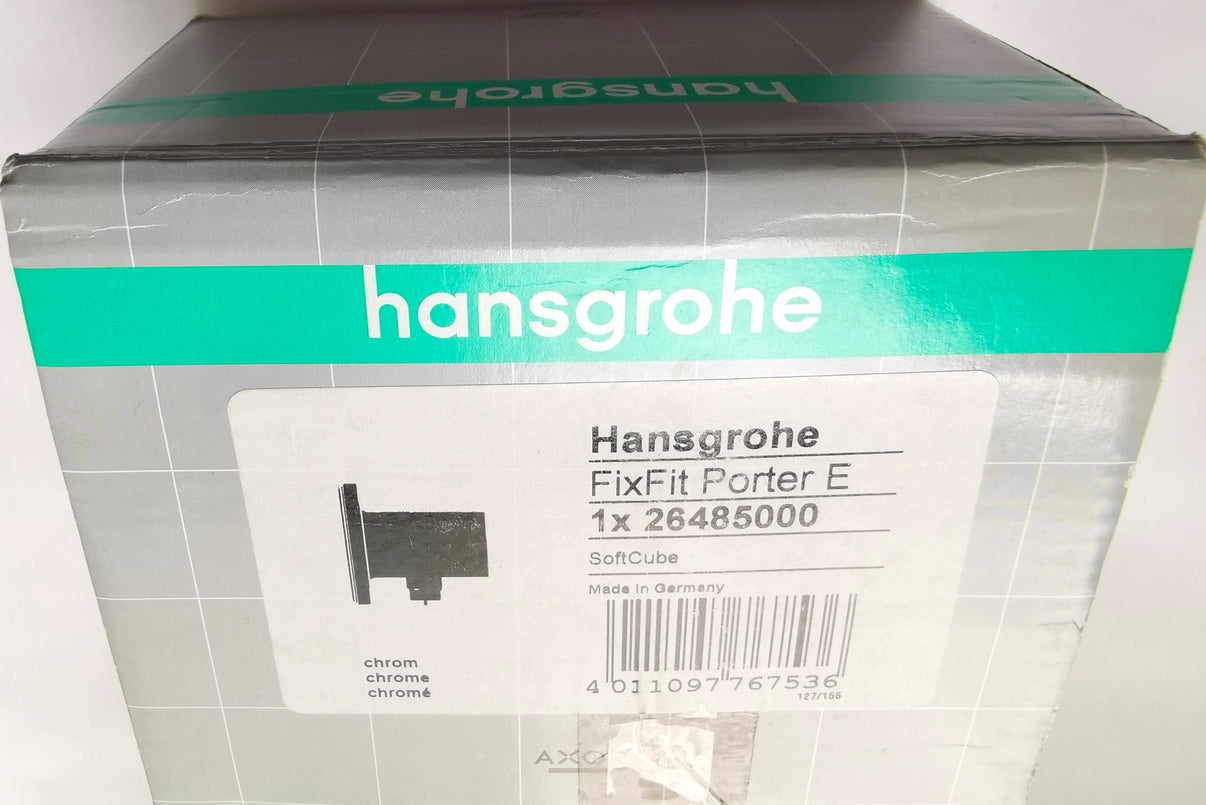 Hansgrohe FixFit Porter E 26485000 wall outlet E w/shower holder ...