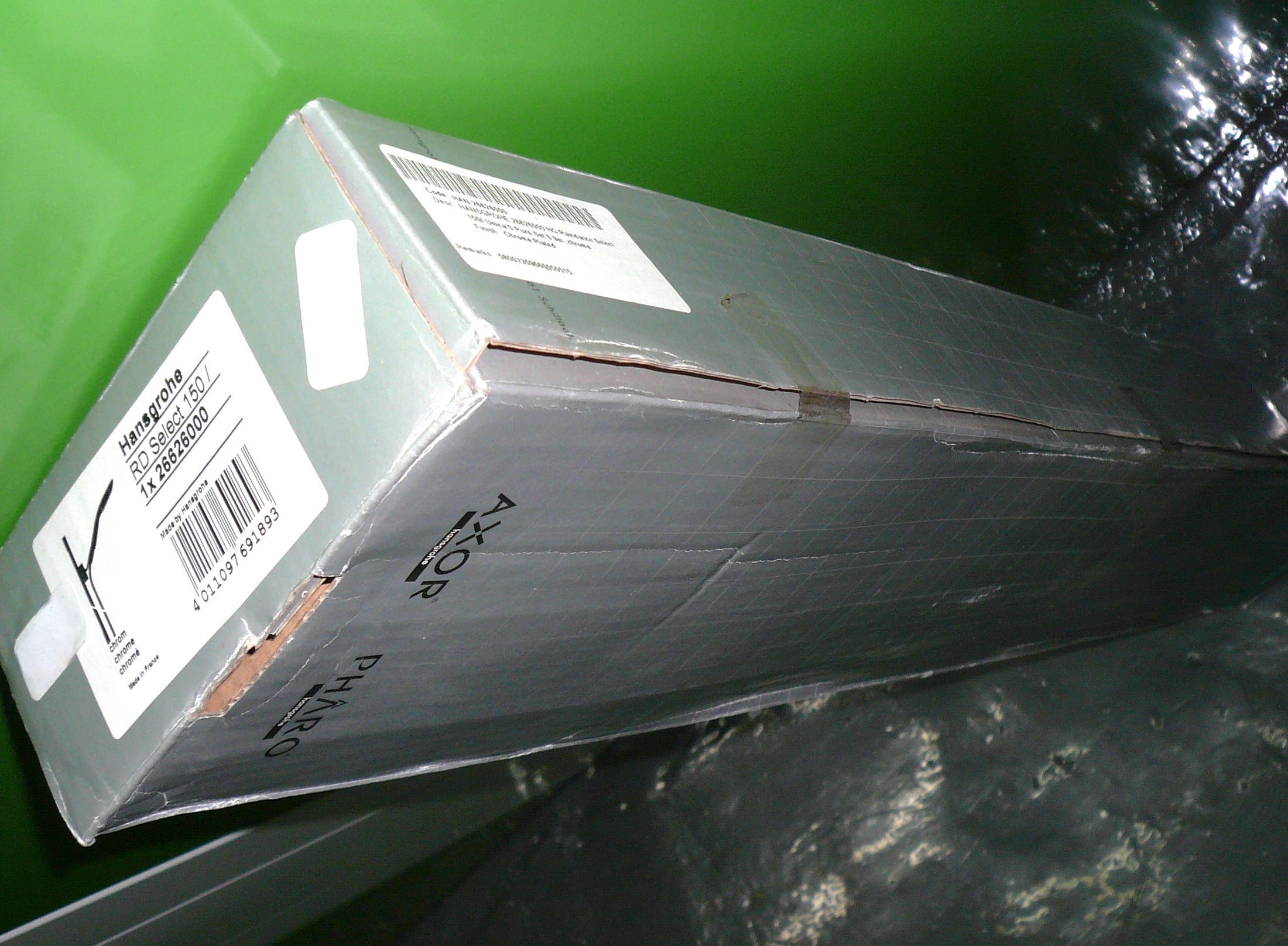 Hansgrohe 26626000 Raindance Select S Shower set 150 3-jet w/shower ba ...