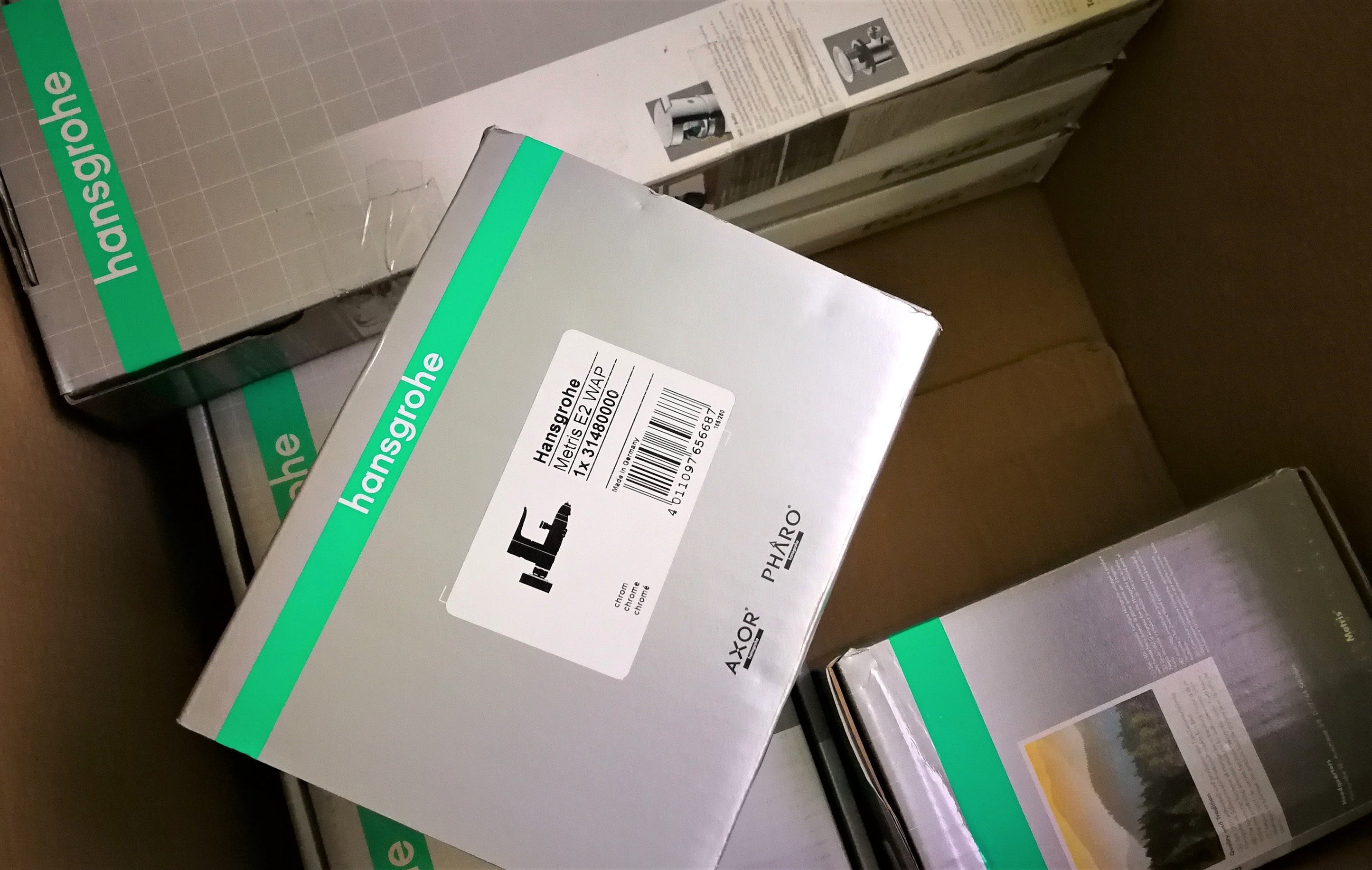 Hansgrohe Metris 31480000 W.M exposed single lever bath & shower mixer ...