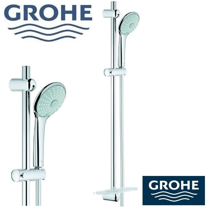 Grohe Euphoria 27226001 3-spray massage shower set 900mm w/1750mm show ...