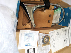 Grohe "Europlus E" 36208000 Infra-red electronic basin mixer w/6V lith ...