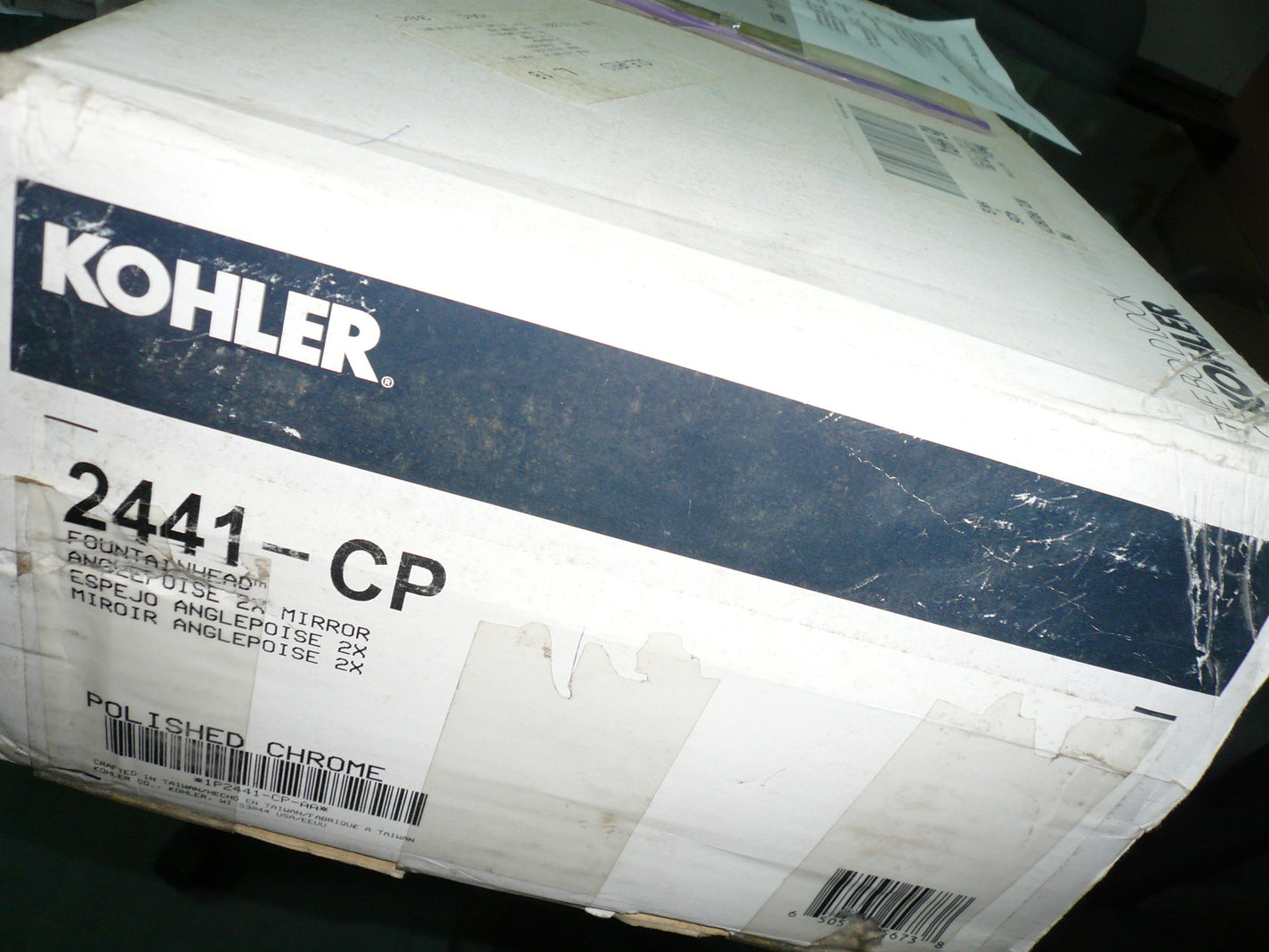 Kohler K-2441-CP 8" swiveling reflective surface & post 2X magnificati – PlumbingMaster Pro