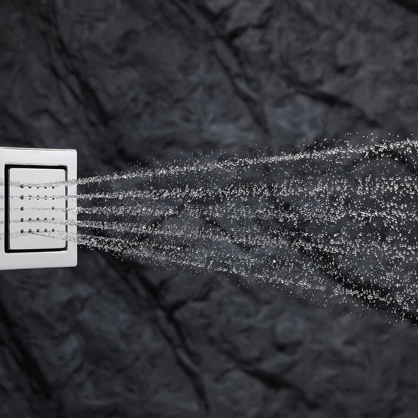 Kohler WaterTile K-8003-BV Square 22-nozzle body spray w/stimulating s ...