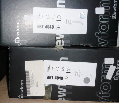 Newform "base" 4040/C W.M bath & shower mixer w/wall holder/handshower ...