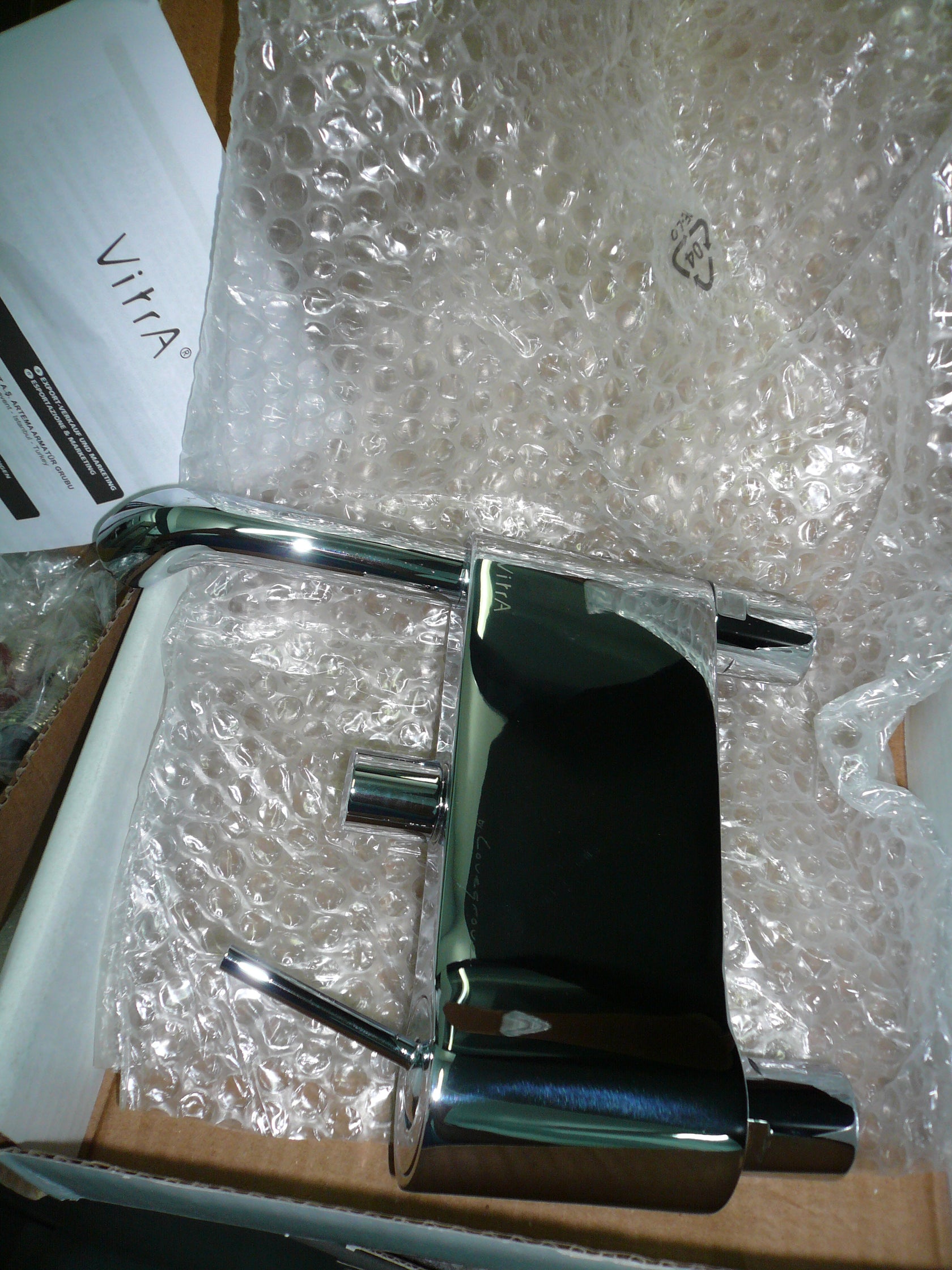 VitrA "MOD Collection" A41835 Basin Mixer + A41836 B&S Mixer ...