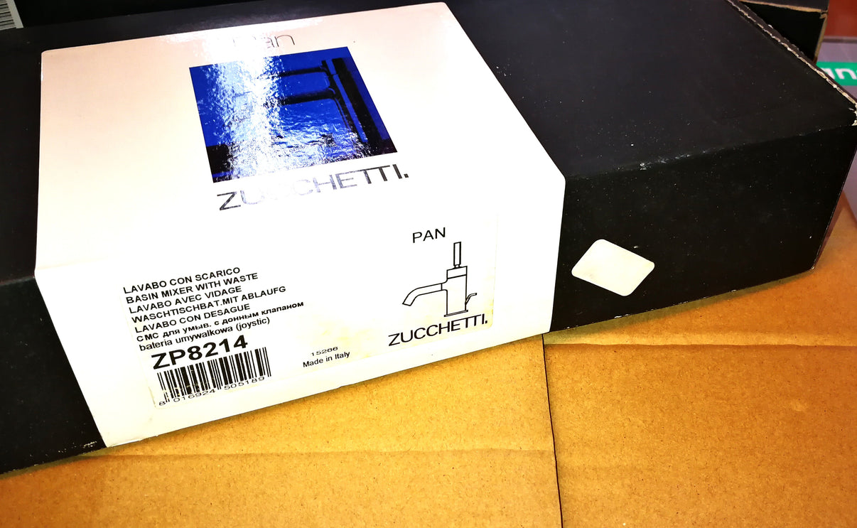 Zucchetti "Pan" ZP8214 Single Lever Basin Mixer w/Pop-up Waste ...